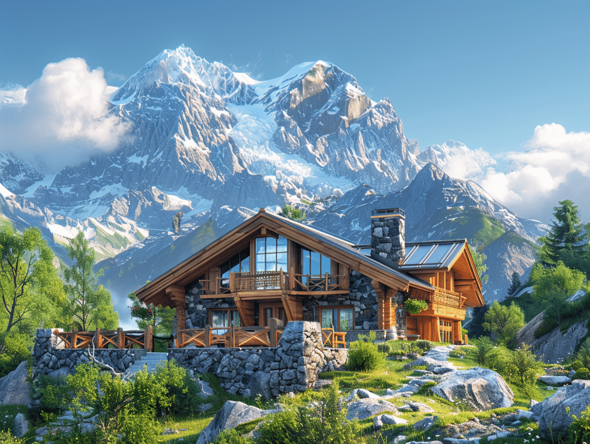 Tradition et modernité : l'évolution de l'architecture alpine à travers ...